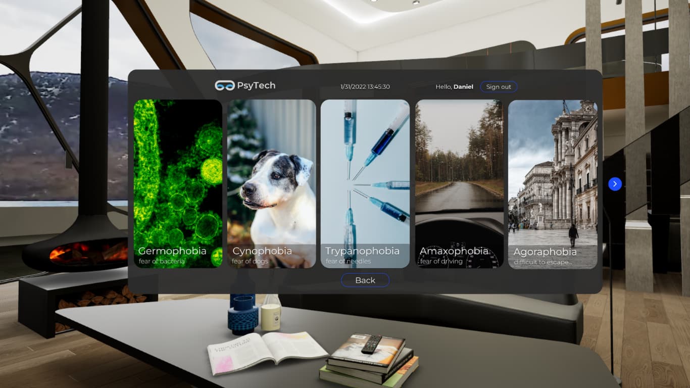 PsyTech VR - ArborXR Directory