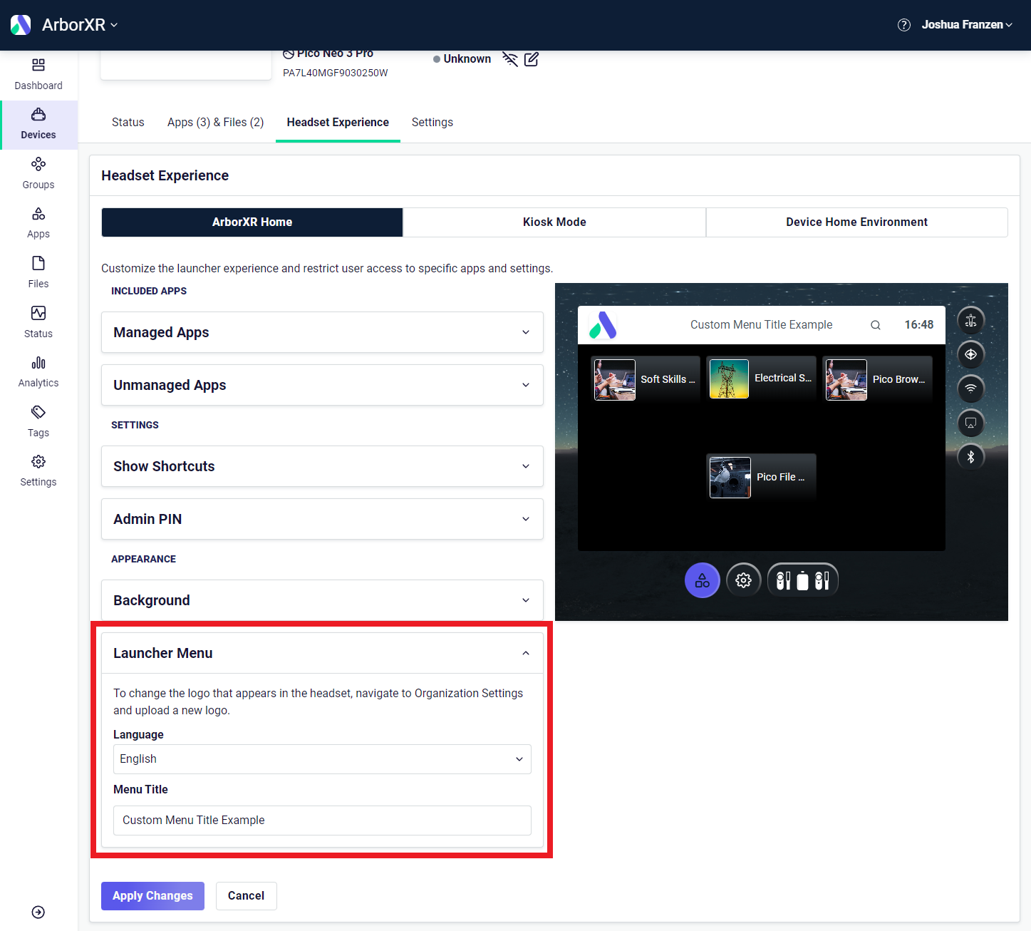 Here’s How We Create Custom Home Environments on Meta Quest Devices - ArborXR